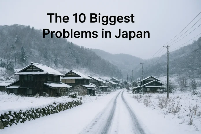 The 10 Biggest Problems in Japan - Atonibai